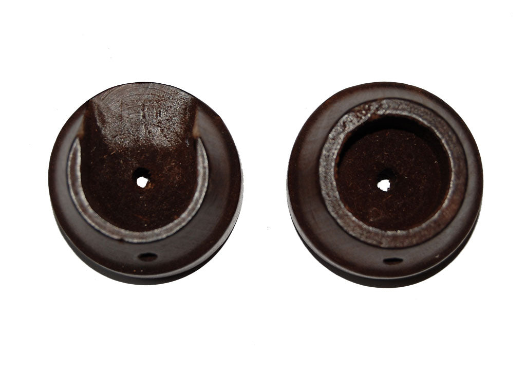 28mm Wood Recess Bracket - Dark Oak – Interiors Online UK Ltd