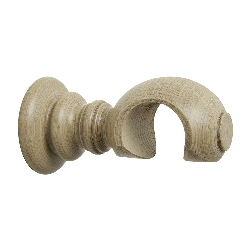 Origins 45mm Wood Clasp Bracket - Millstone Grey – Interiors Online UK Ltd