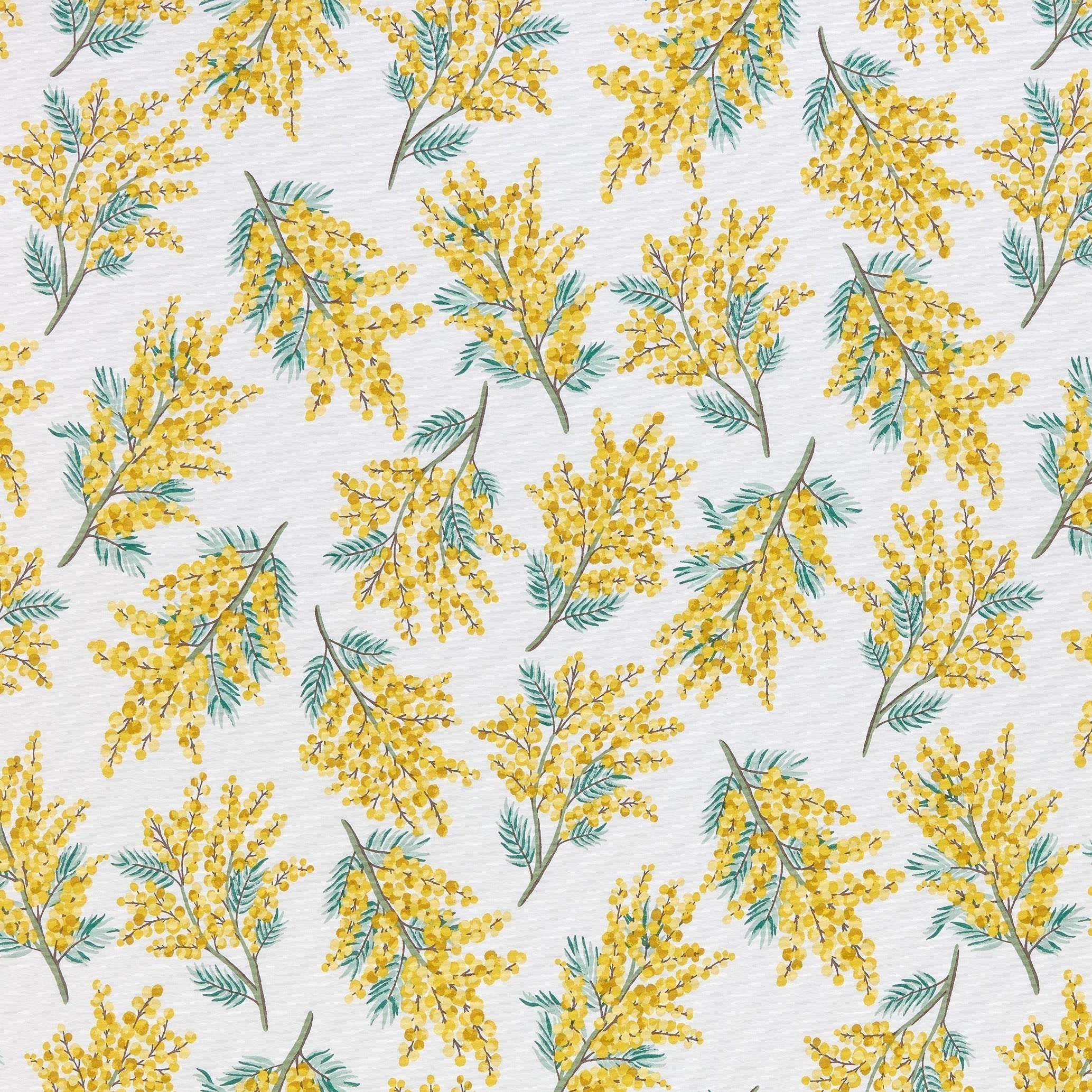 Mimosa Flower Fabric – Interiors Online UK Ltd